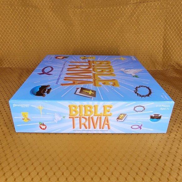 Pressman Toys | Games | Bible Trivia Family Board Knowledge Game ...